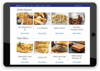 Provide Scratch-Made Menus - eMenuCHOICE